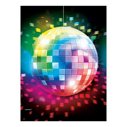 Disco dug 1 stk. 1,2 meter - 70ér - Disco - Partyshoppen.dk